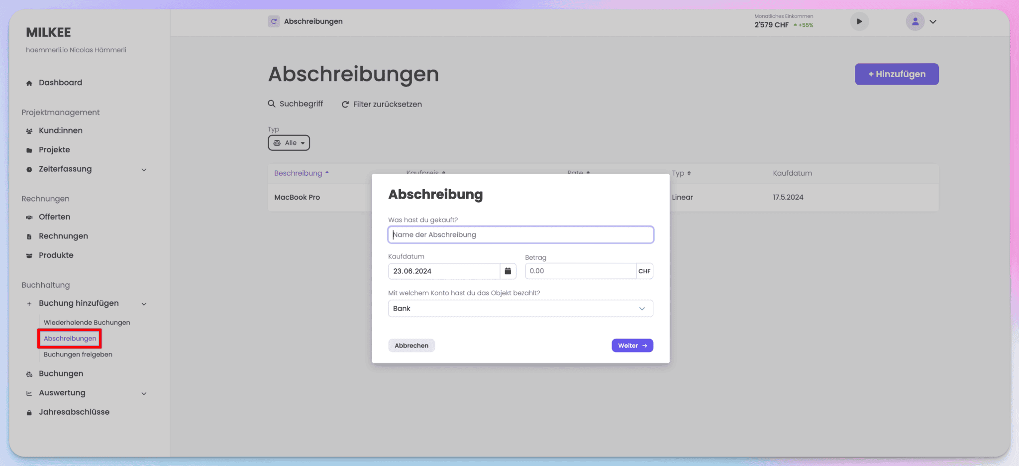 Abschreibungen einfach erklärt + Beispiele - MILKEE